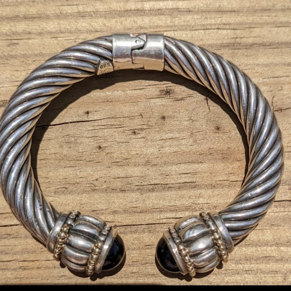 BURDICK Co., H.W. | Jewelry | Vintage Burdick Co Hw Onyx Cuff | Poshmark